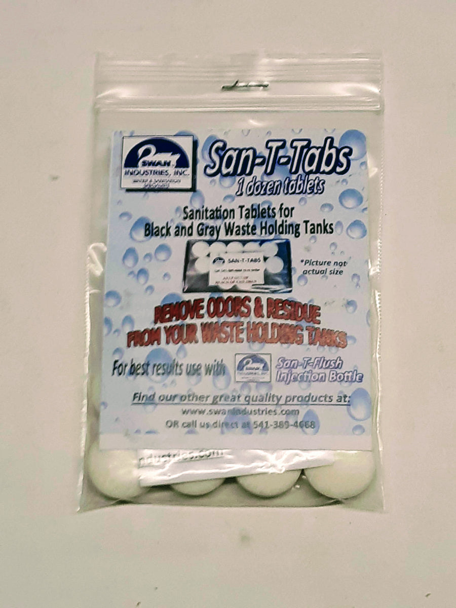 SAN-T-BOTTLE With 1 Dozen San-T-Tabs / New In Package - For San-T-Flus ...